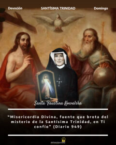 SANTA FAUSTINA KOWALSKA – LA SANTÍSIMA TRINIDAD – Fatimazo Por la Paz